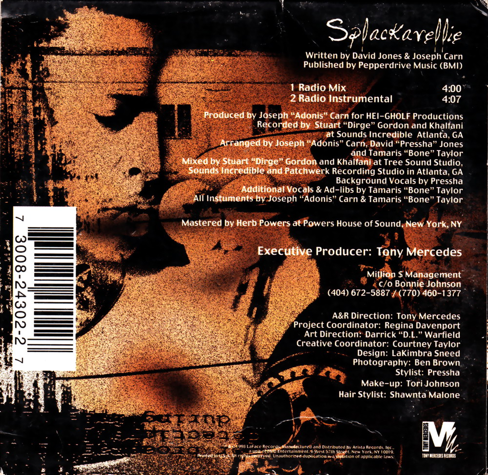 highest level of music: Pressha - Splackavellie-CDS-1998