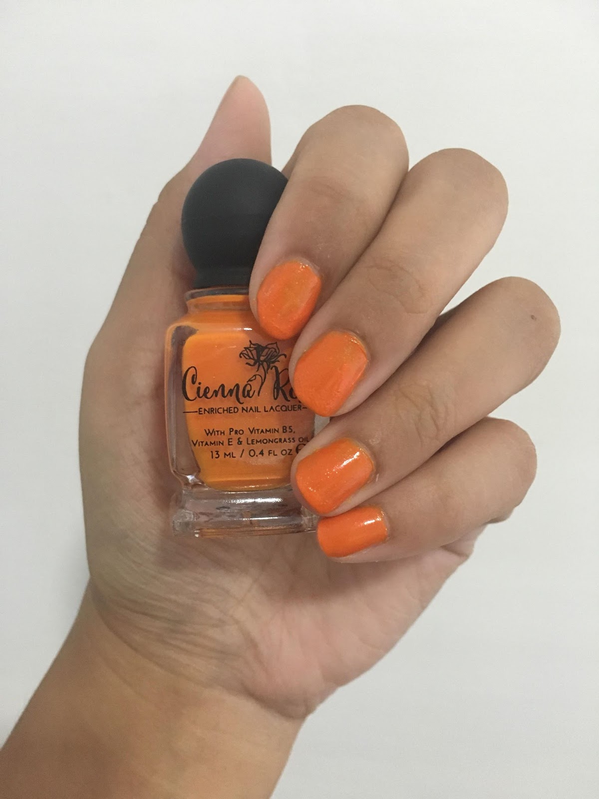 The Random Blurb: REVIEW: Cienna Rose - Enriched Nail Lacquer (YE)