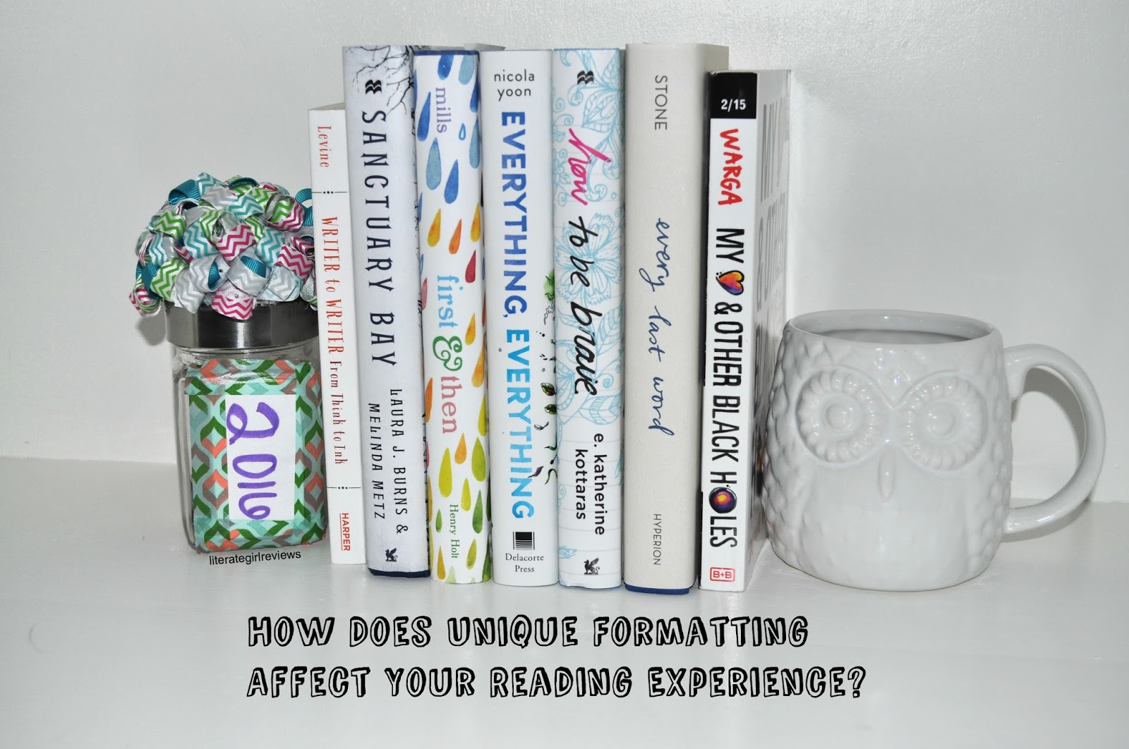 How Does Unique Formatting in Books Affect Your Reading Experience?