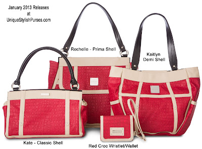 Unique Stylish Purses | Miche Bags: Miche Fire-Engine Red 2013 Releases ...
