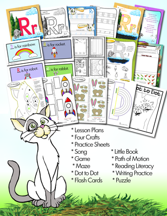 Glimmercat Education: Letter of the Week for R