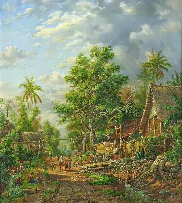 Nasbahry-Paint: M.E.H.R. Van Den Kherkoff (1830-1908), Pelukis