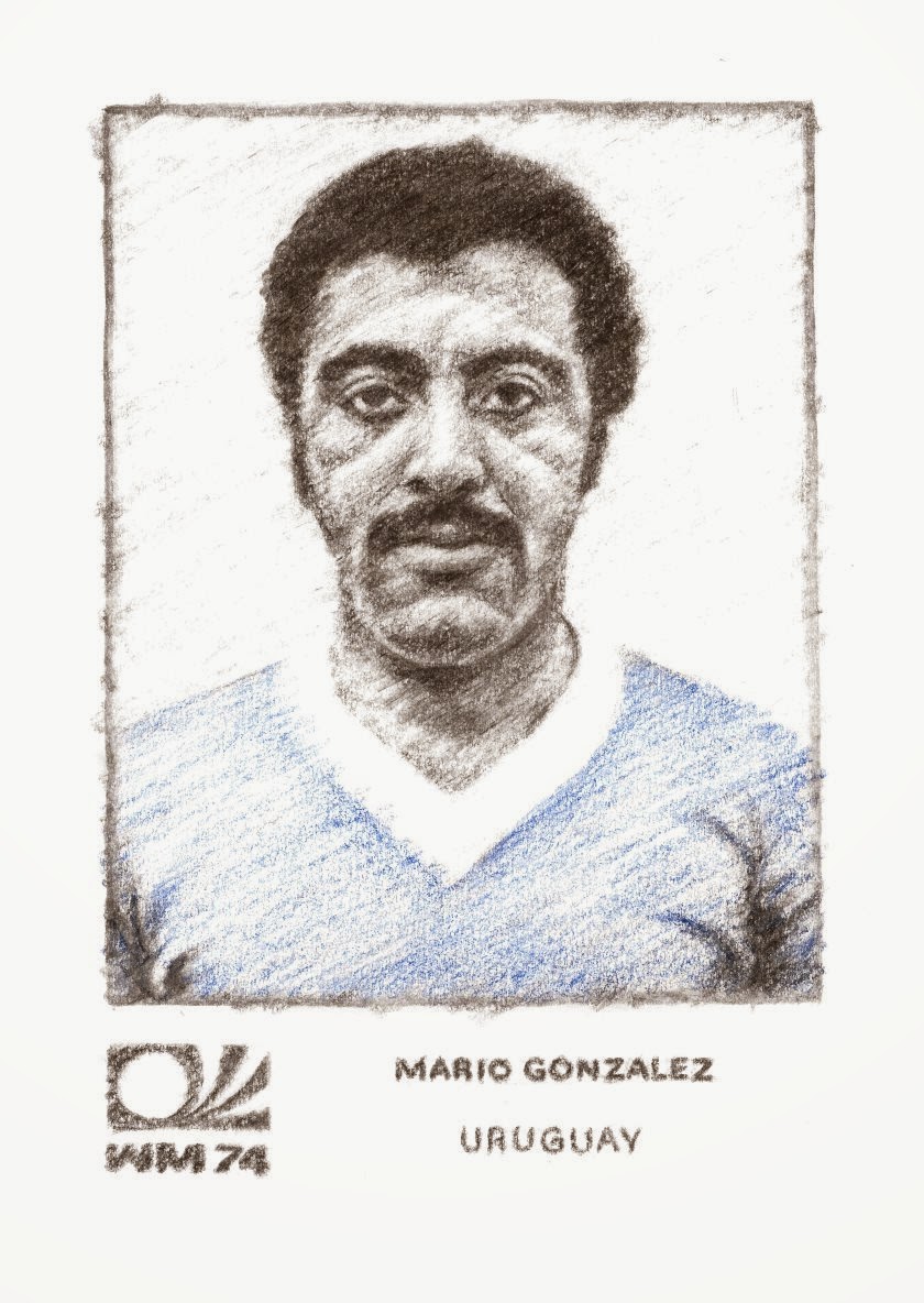 The Opposite of Tomato: World Cup '74 Portrait #167 (Mario Gonzalez ...