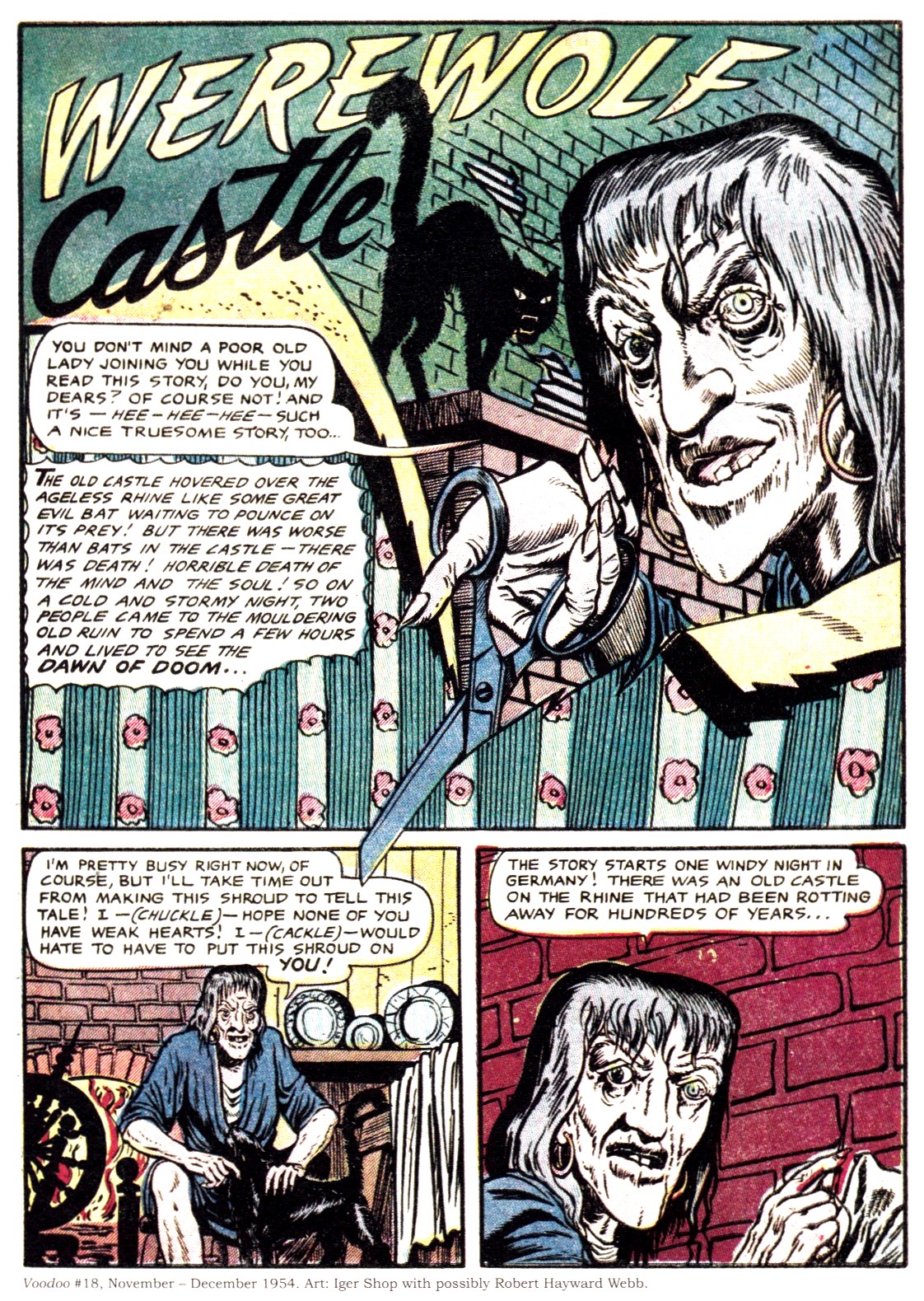 THE HORRORS OF IT ALL: The Complete Voodoo Vol. 3: Werewolf Castle