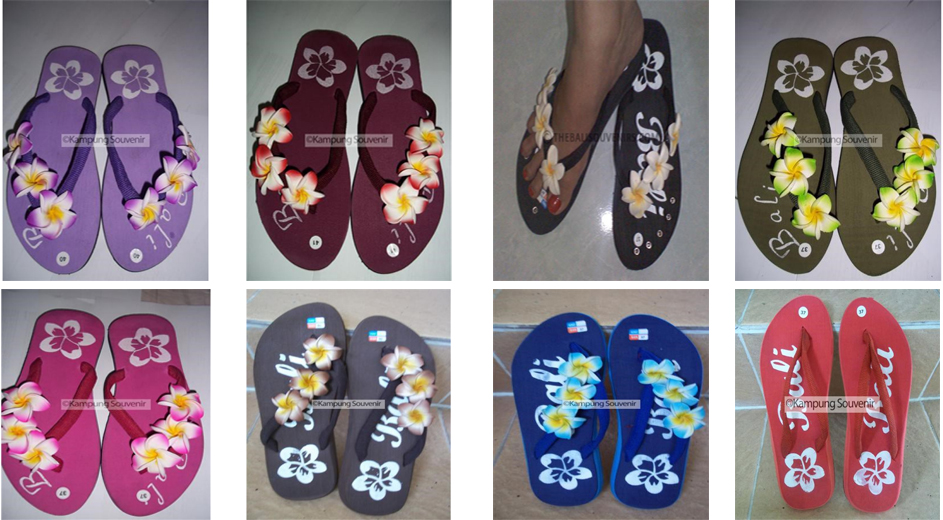 Bali Export Products: artistic sandal from bali with unique design