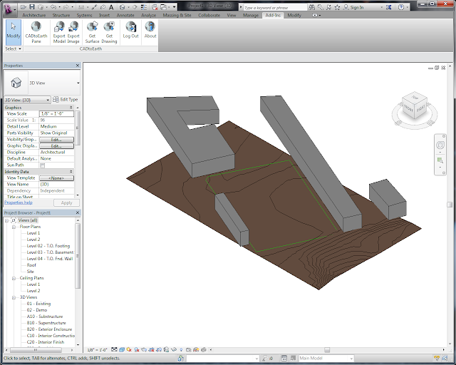 Revit Add-Ons: Free CADtoEarth.Revit Version 4.0.35 Released – Uses ...