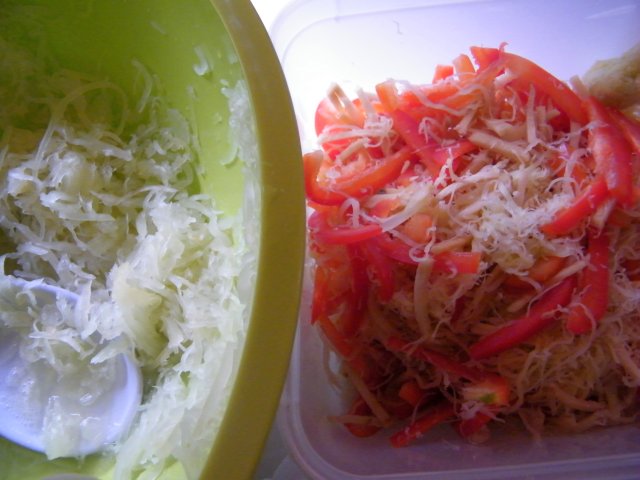 adobongblog: Atcharang Papaya (Pickled Papaya)