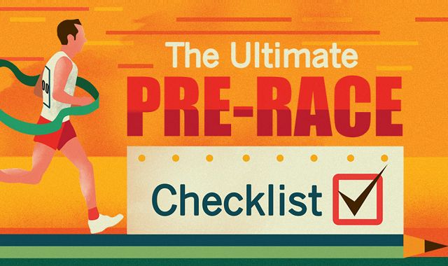 The Ultimate Pre-Race Checklist #infographic - Visualistan