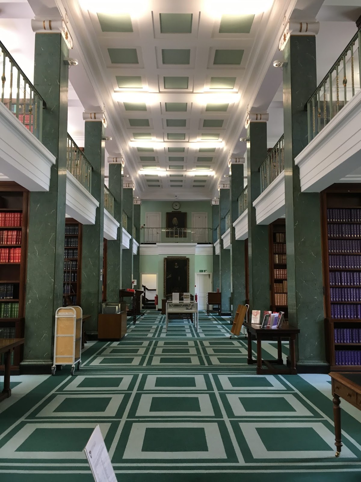 Smack Dab in the Middle Temple Law Library