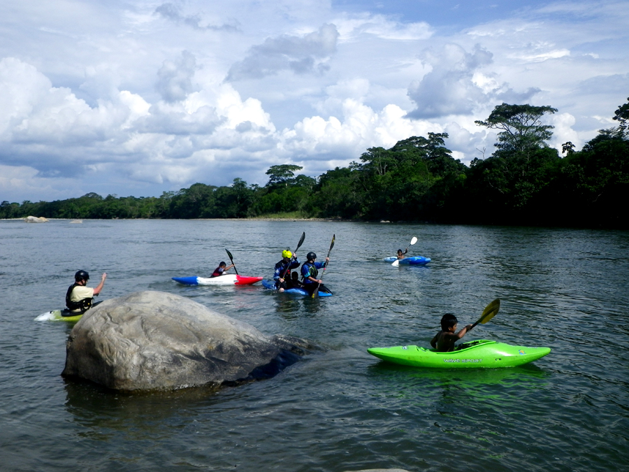 Small World Adventures--Kayak Ecuador: Kayaking = The Melting Pot Sport!