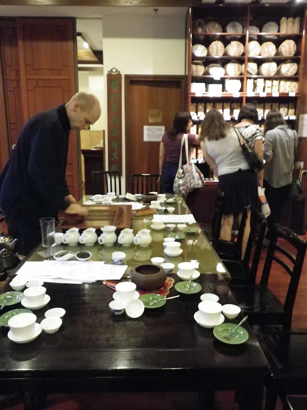 A different kind of rain: Tea Appreciation Class