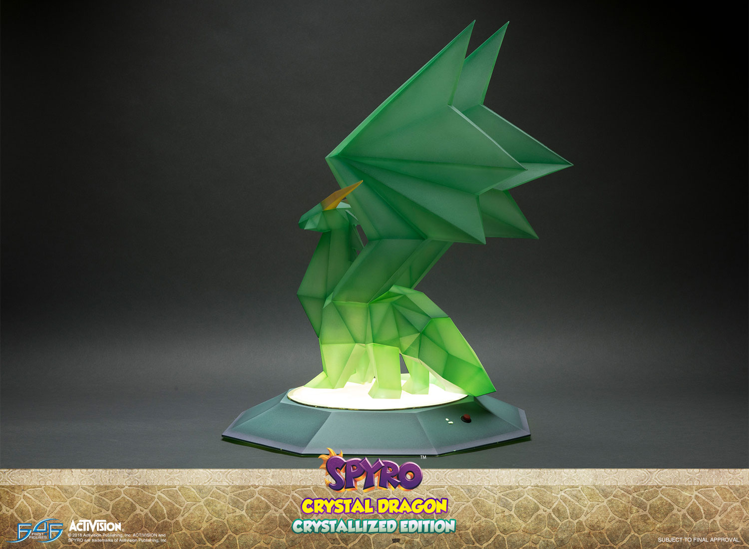 Spyro the Dragon - Crystal Dragon Statue (First 4 Figures)