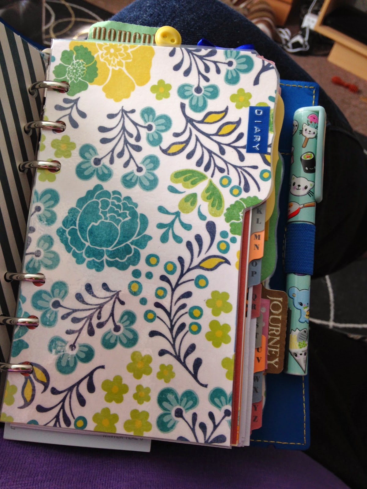 Emma, Filofax Newbie: Inside my Filofax - Diary Tab
