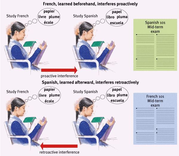 Proactive Interference Psychology Definition Proactive Interference Psychology Definition