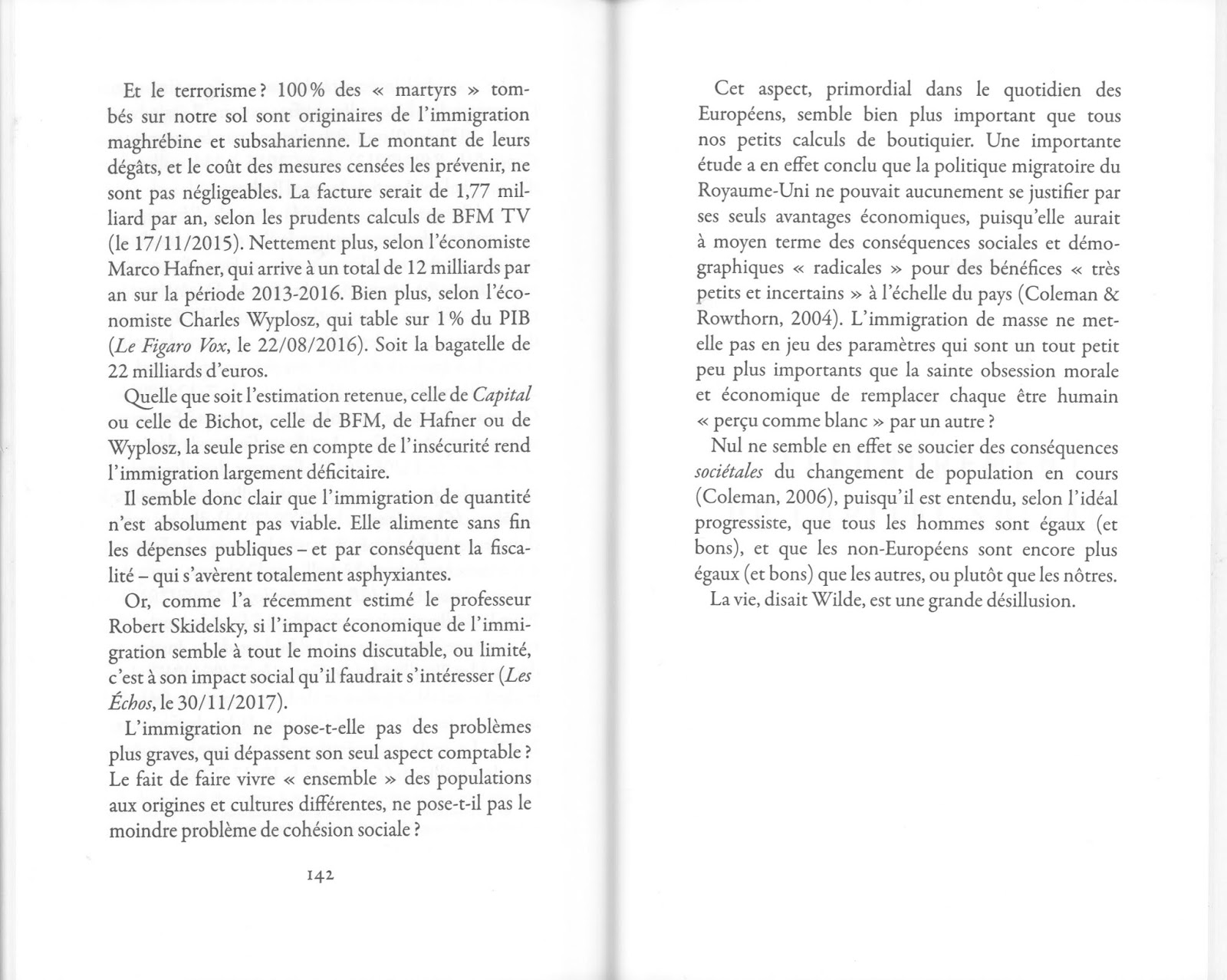 école : références: Laurent Obertone, La France interdite (2018)