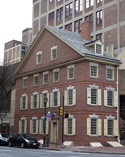 last civilized yank : Graff House - Replica - 7th and Market - Philadelphia