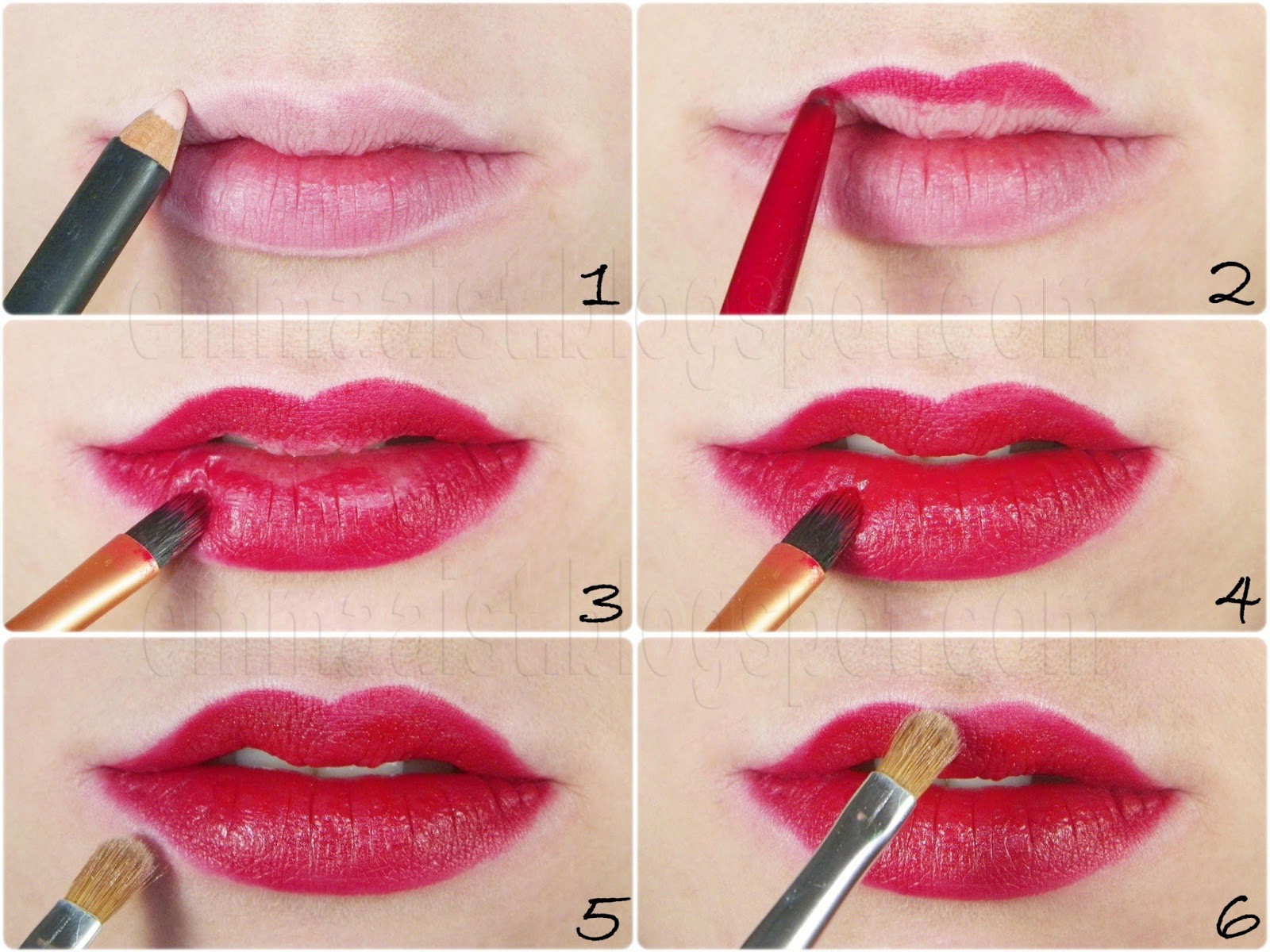 Emmaaist: Labios rojos perfectos | Paso a paso, productos, tips...