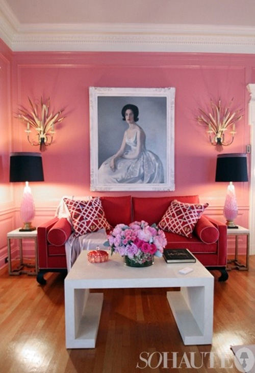belle maison: Decorating with Art + Exciting Design Contest!