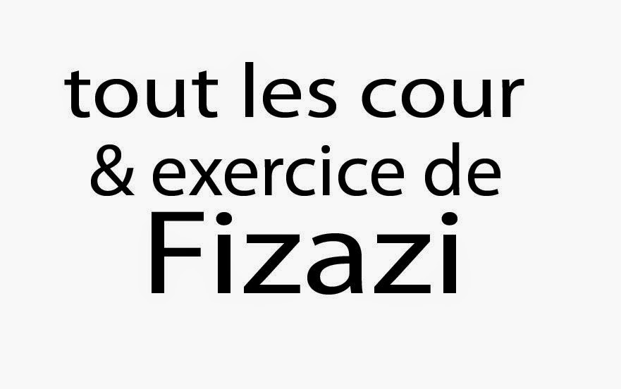 plus 50 cours et exercice de Fizazi ~ Livre Document- prépa