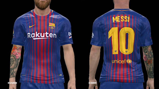 PES 2017 Lionel Messi New Face by Jonathan Facemaker - PES MODS