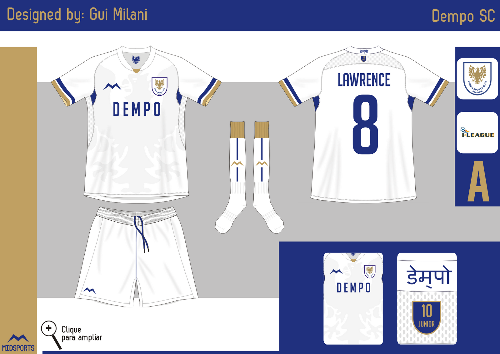 Midsports Design by Gui Milani: Dempo SC- Índia