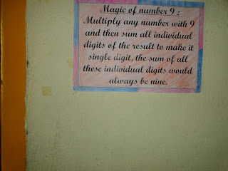 Slate - The School, Karmanghat: Maths Theme Day (Softboard Board Display)
