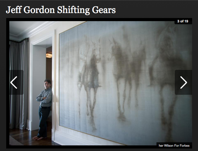 Alison Van Pelt Art: Chicago Tribune: Jeff Gordon, Ingrid Vandebosch ...