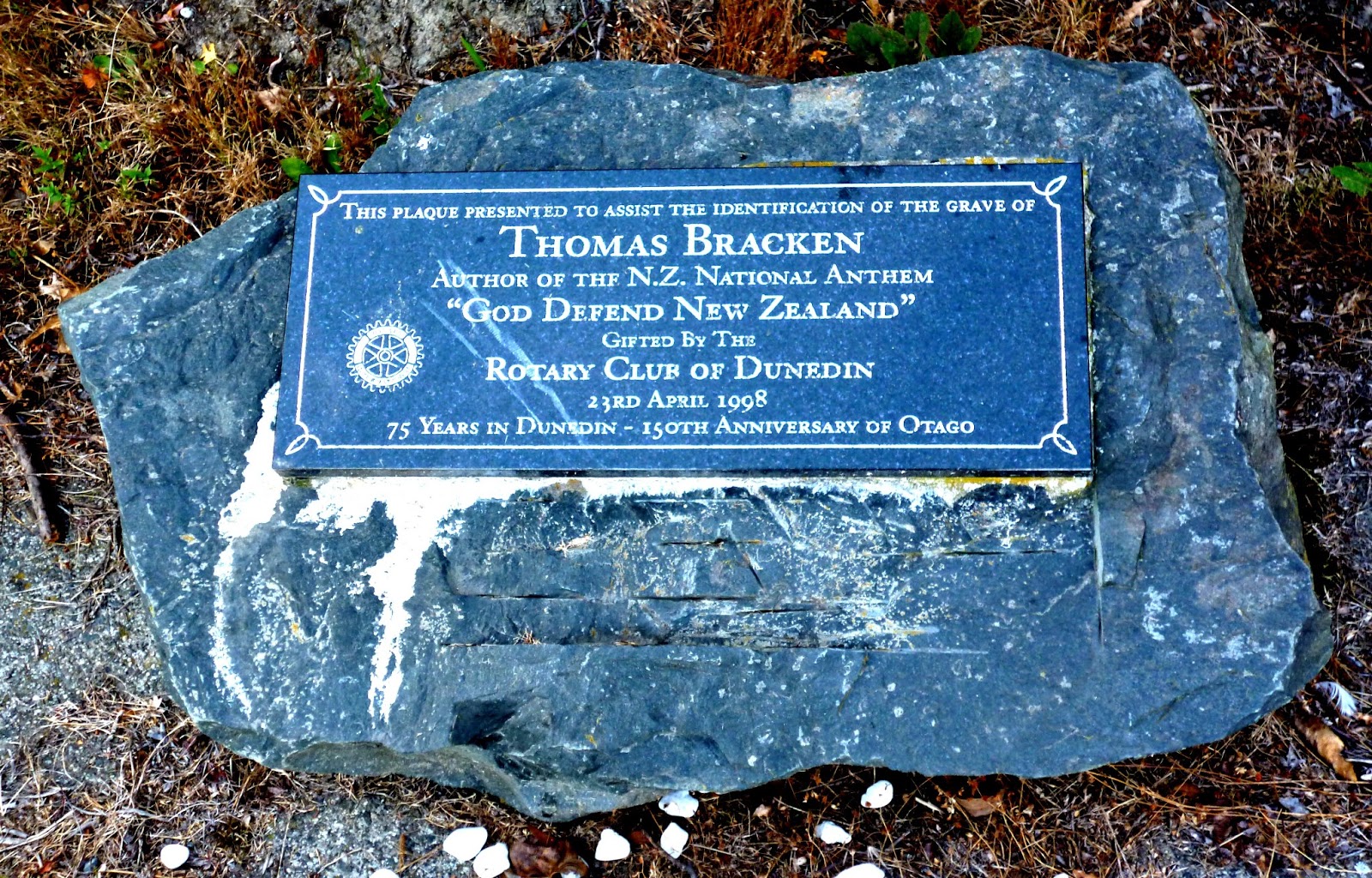 Dr Tony Shaw: Thomas Bracken in Dunedin, New Zealand