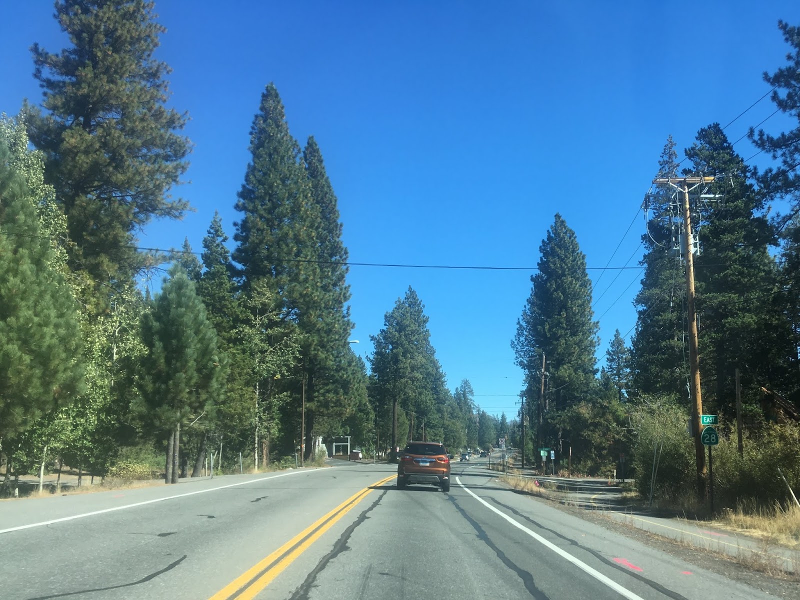 Lake Tahoe Circle Tour Part 2; California State Route 28 and Nevada ...