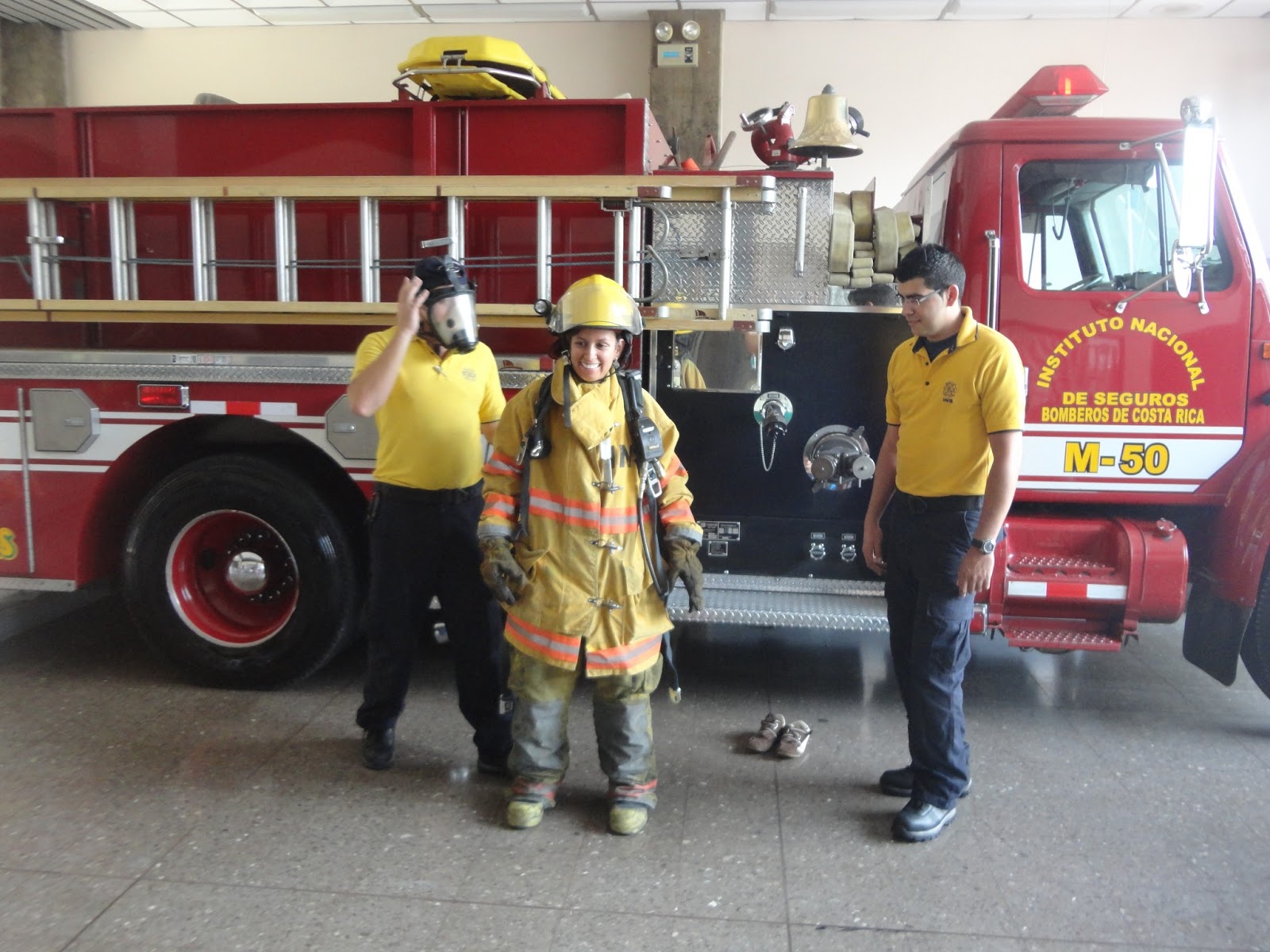 Connections Learning Center: Fire station Visit