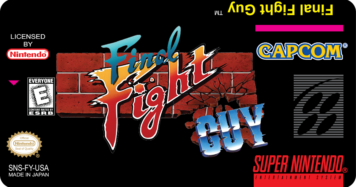 Super Nintendo Labels: Final Fight Guy (SNS-FY-USA) - Releitura da ...