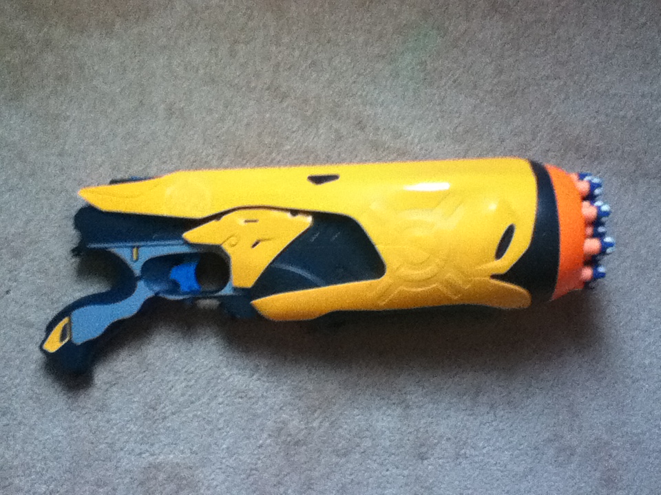 Outback Nerf: Nerf Dart Tag Swarmfire (blue trigger) Review