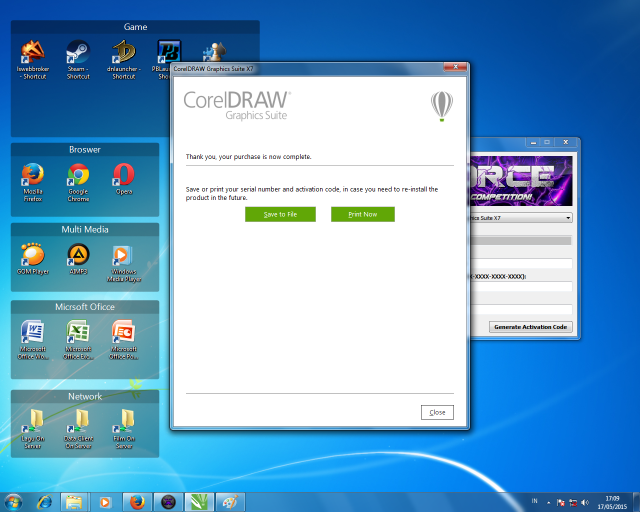 Cara Instal CorelDRAW Graphics Suite X7 & Keygen - Delt@-COM