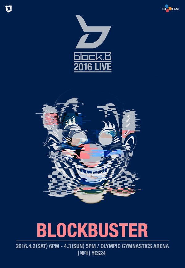 BLOCK B 2016首爾演唱會《 BLOCK B 2016 LIVE BLOCKBUSTER》(票價/座位圖/周邊商品) - 櫻花泡菜
