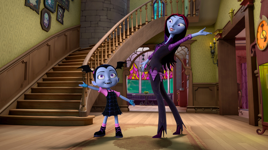 Vampirina, Disney Junior,Vampirina Hauntley, Vee, Oxana Hauntley, Boris ...