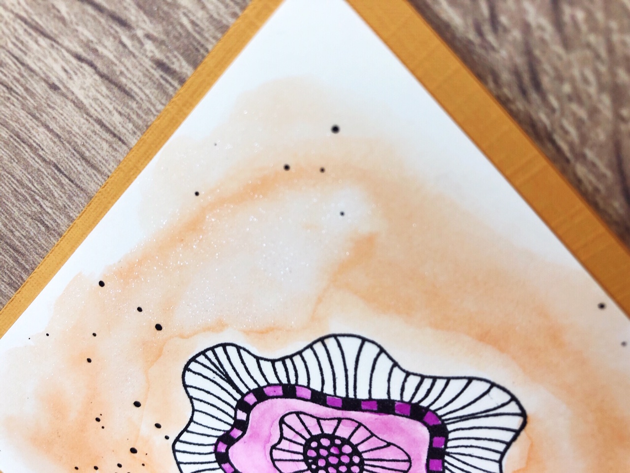 Easy Aqua Flow Water colouring Cards by Gerry