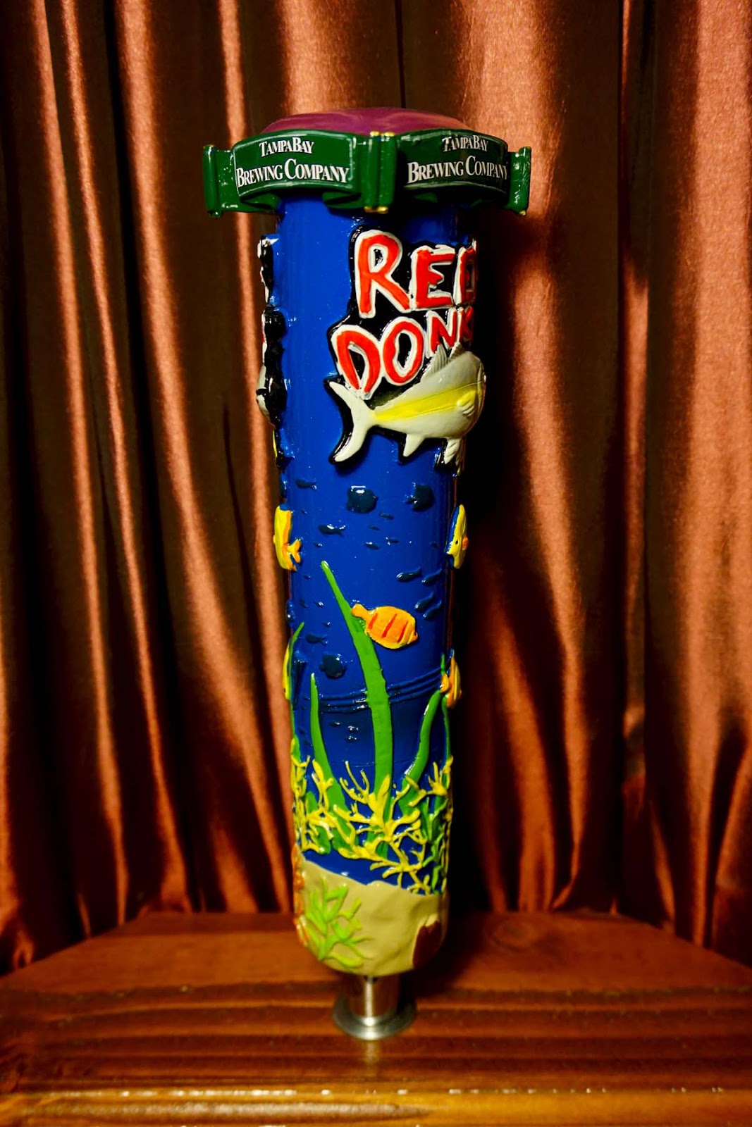 Tap Handle #565: Tampa Bay Brewing - Reef Donkey American Pale Ale
