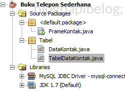 aplikasi java dengan database mysql | belajar java dan tutorial netbean
