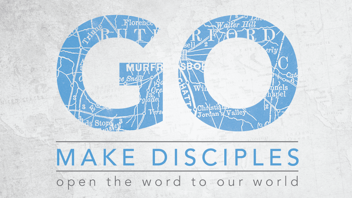 NBC Connect Groups: Go and Make Disciples: Open the Word to Your World