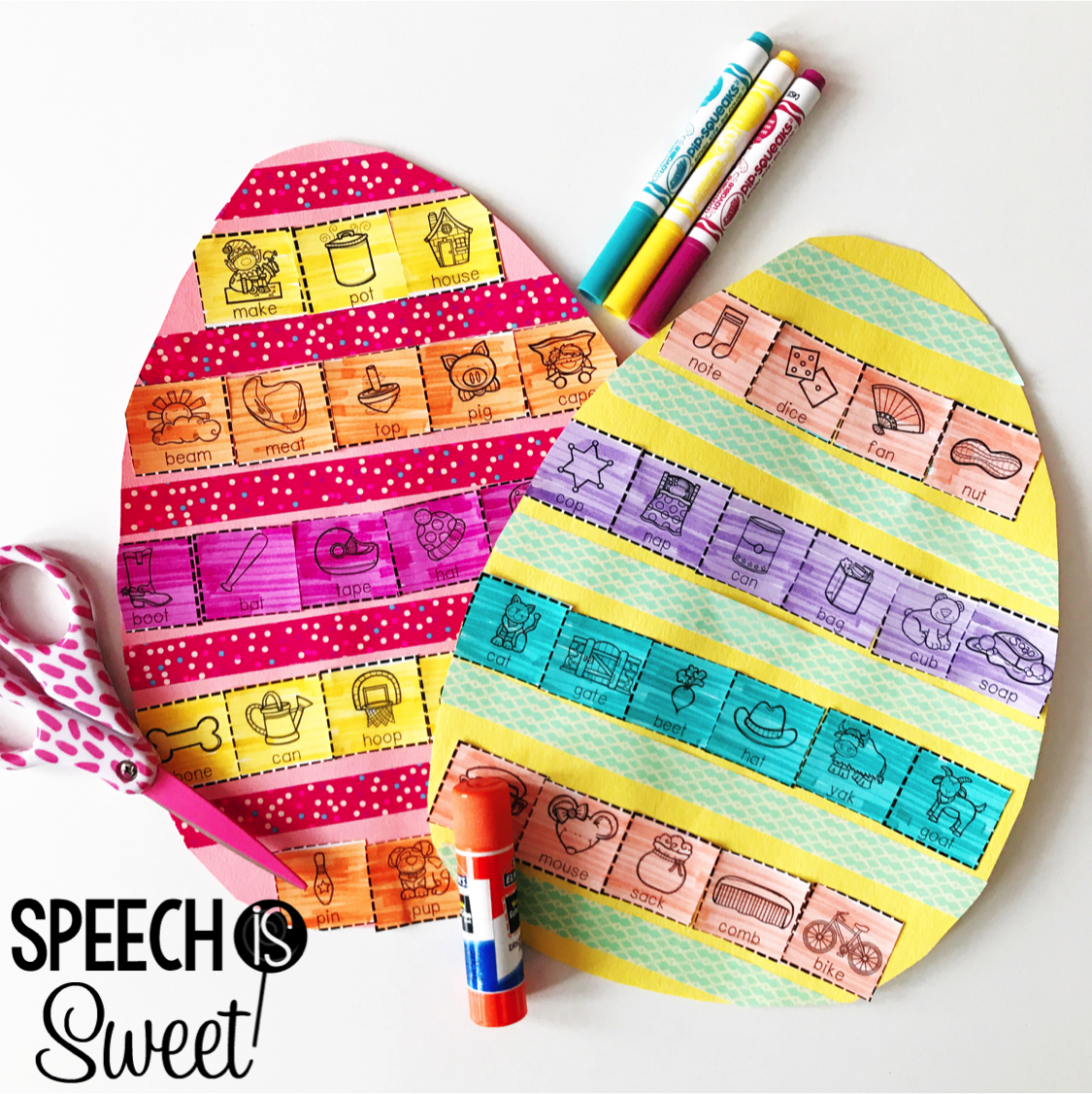 Easter Theme in Speech Therapy! - Speech is Sweet