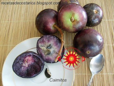 Cocina Costarricense: caimitos