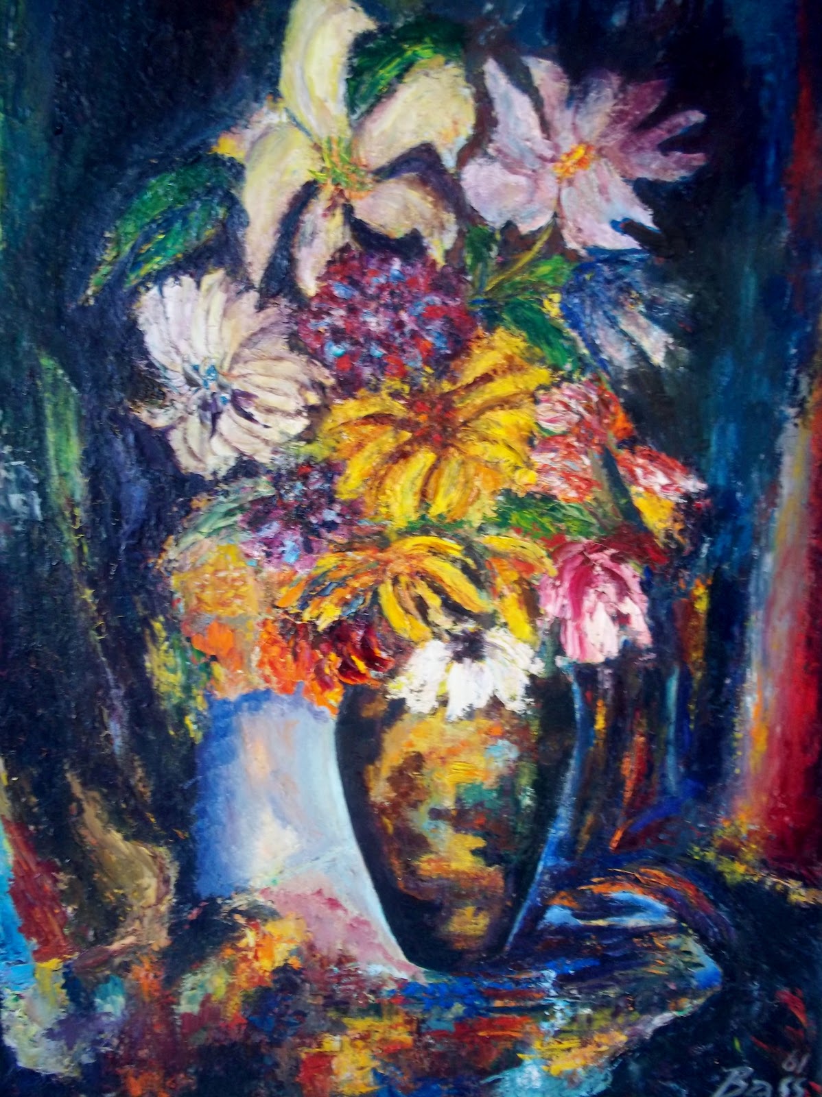 modern20: Vintage 1961 Abstract Still Life