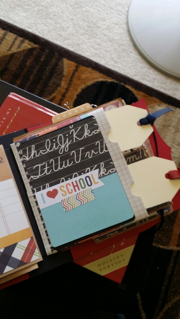 samantha designs: School Mini Album