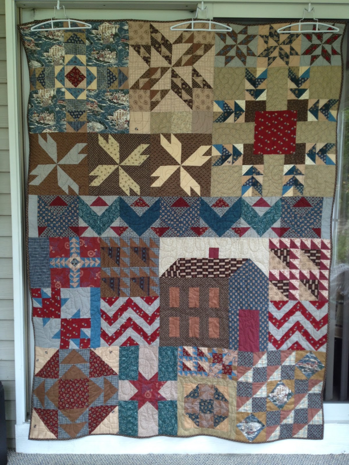 something rosemade: A Sew-Along Finish--Split Square Quilt