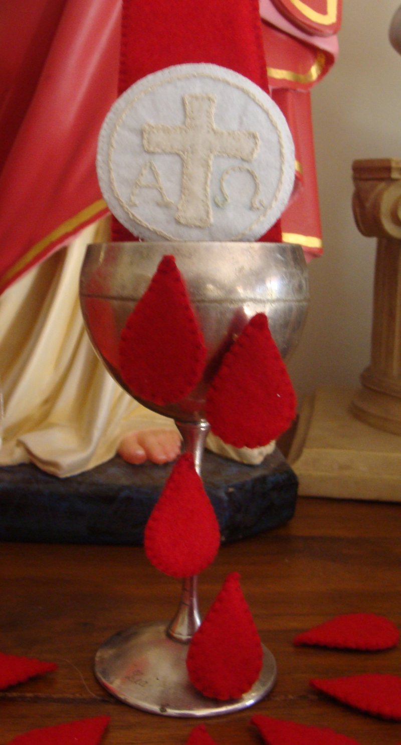 Under Her Starry Mantle: Precious Blood Craft in Felt