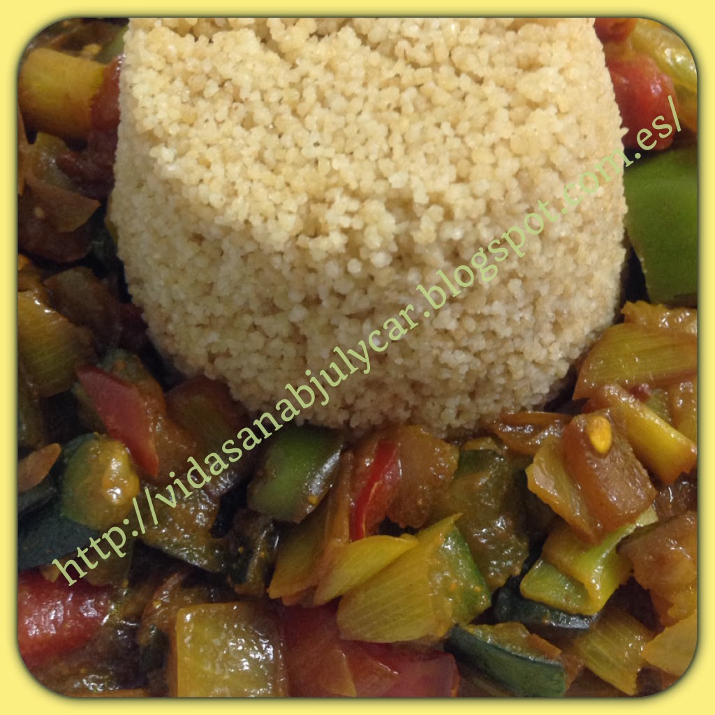 Vida Sana By Julycar: Cus-cús integral con verduritas