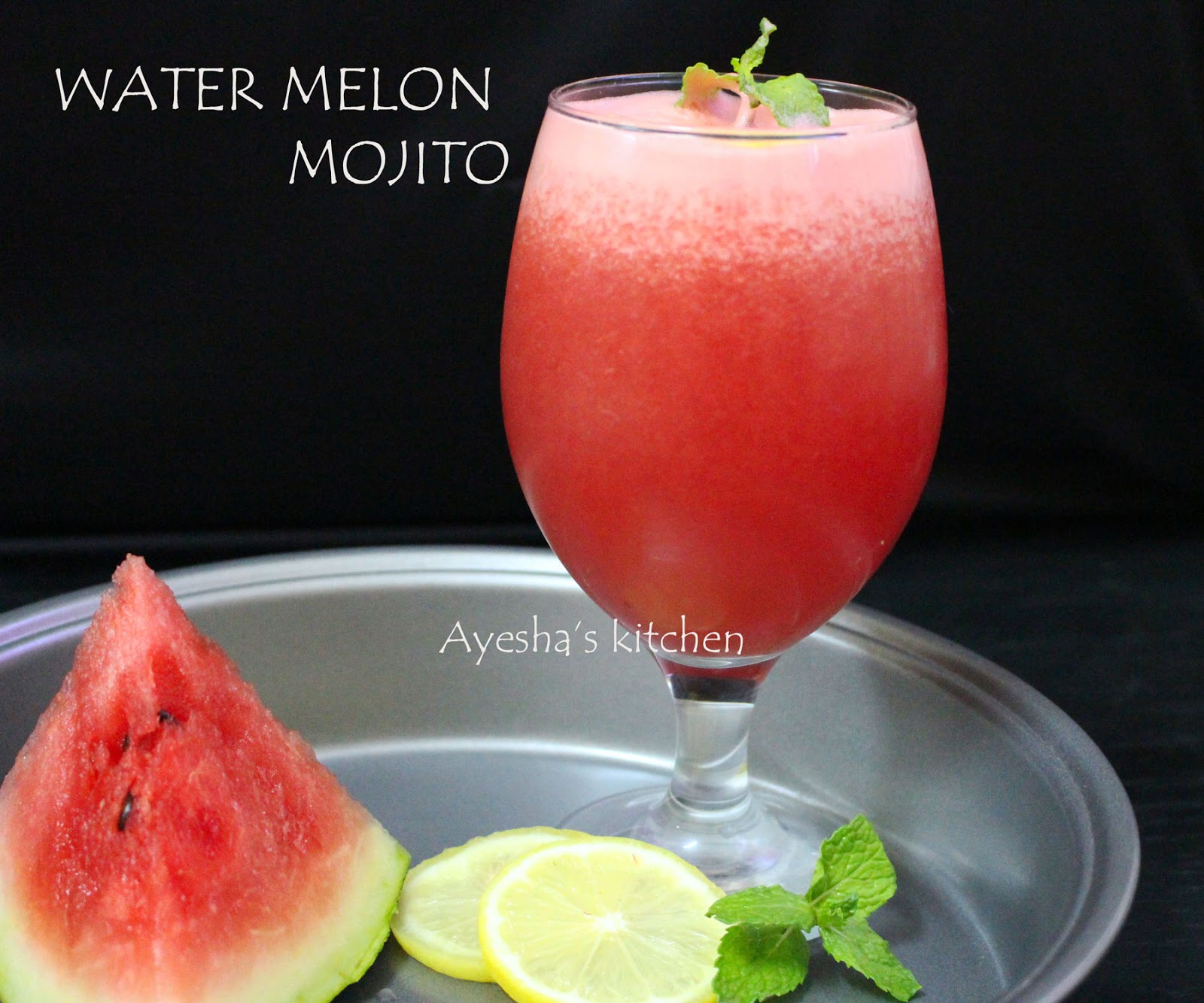 WATER MELON MOJITO - MOJITO / PARTY DRINK / WELCOME DRINK RECIPE (non ...