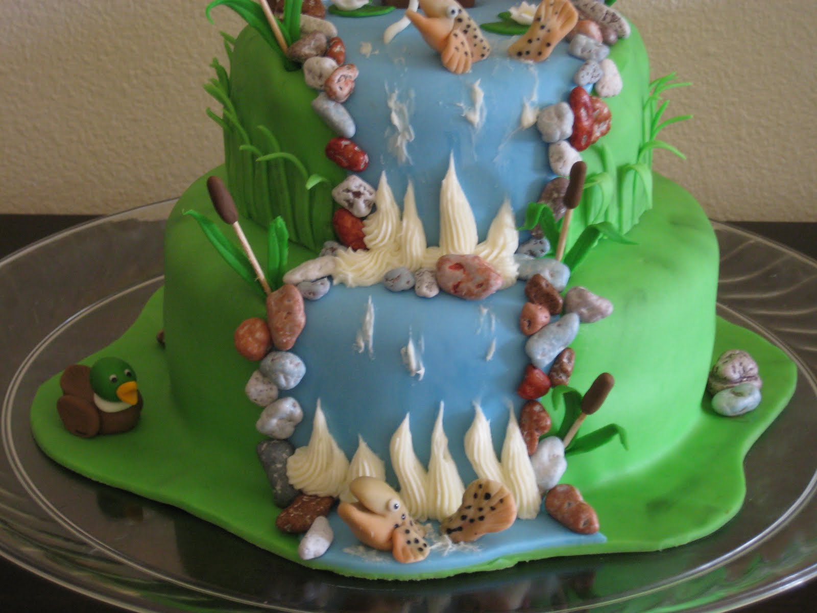 Bashert Cakes: Fly Fishing Birthday Cake
