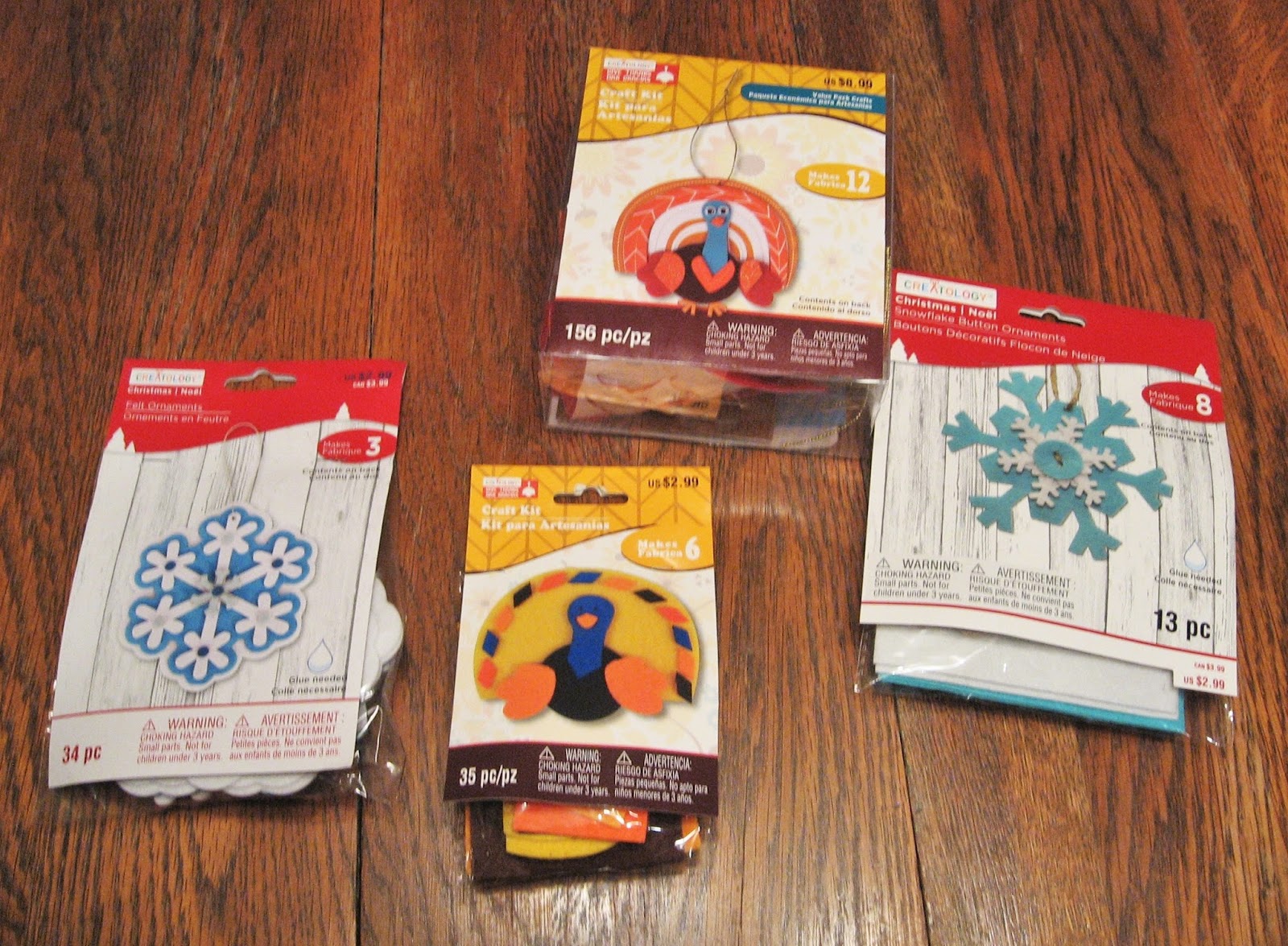 Almost Unschoolers: Snowflake Turkey Ornaments or Five Turkeys and a ...