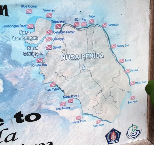 Explore Nusa Penida dive spots Bali & the Holy Temple